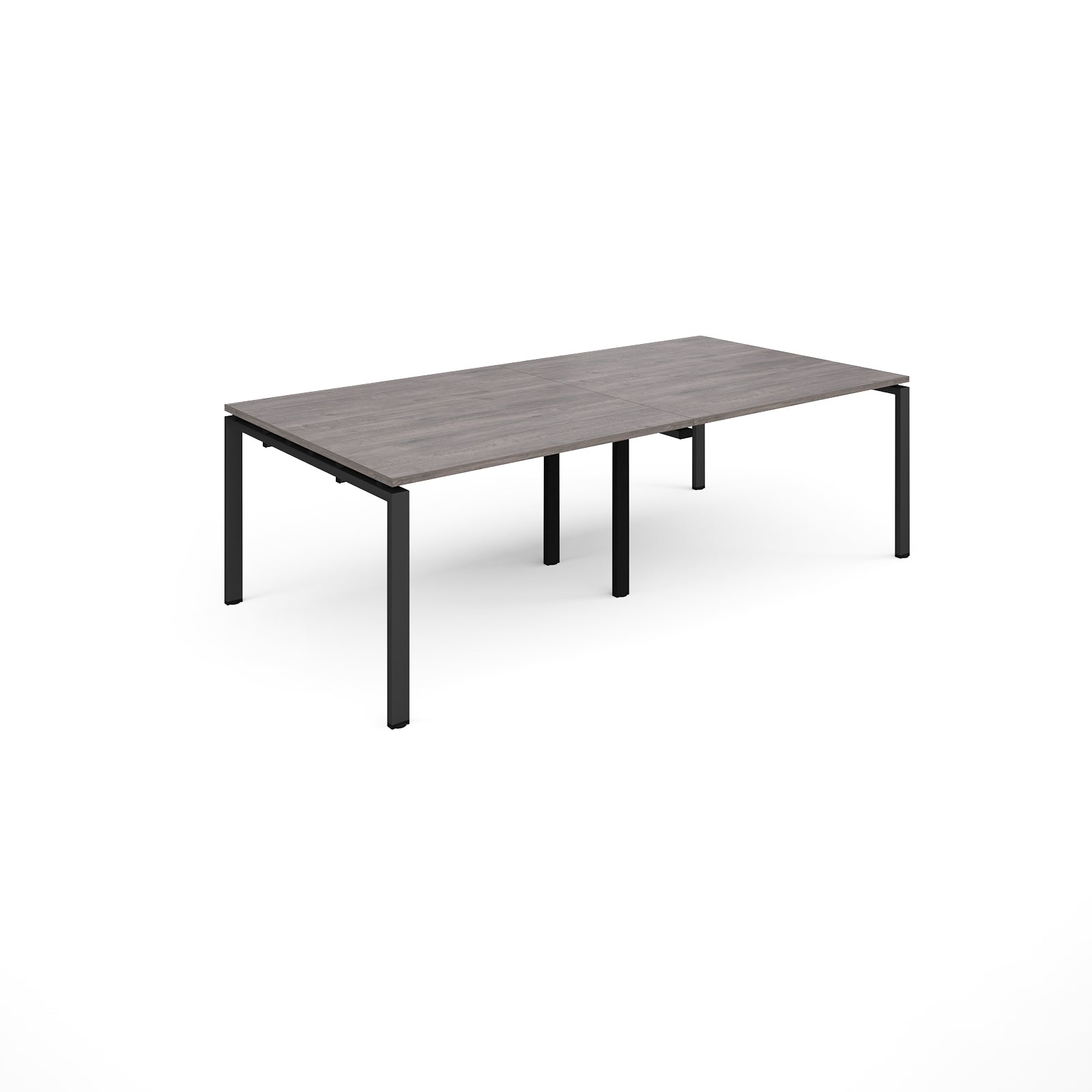 Adapt Rectangular Boardroom Table - Grey Oak | NWOF