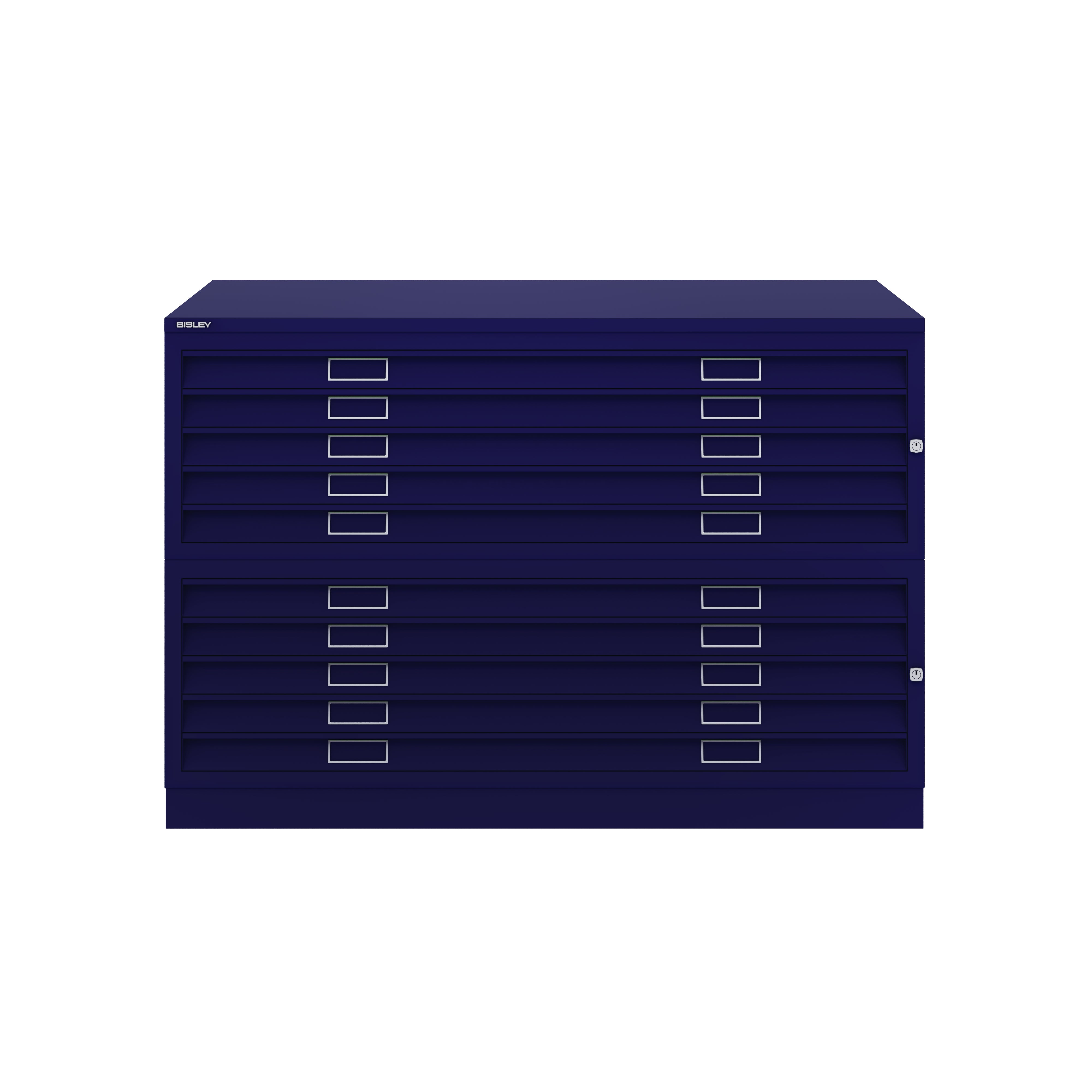 Bisley Plan File - A0 10 Drawer Filing Cabinet– NWOF
