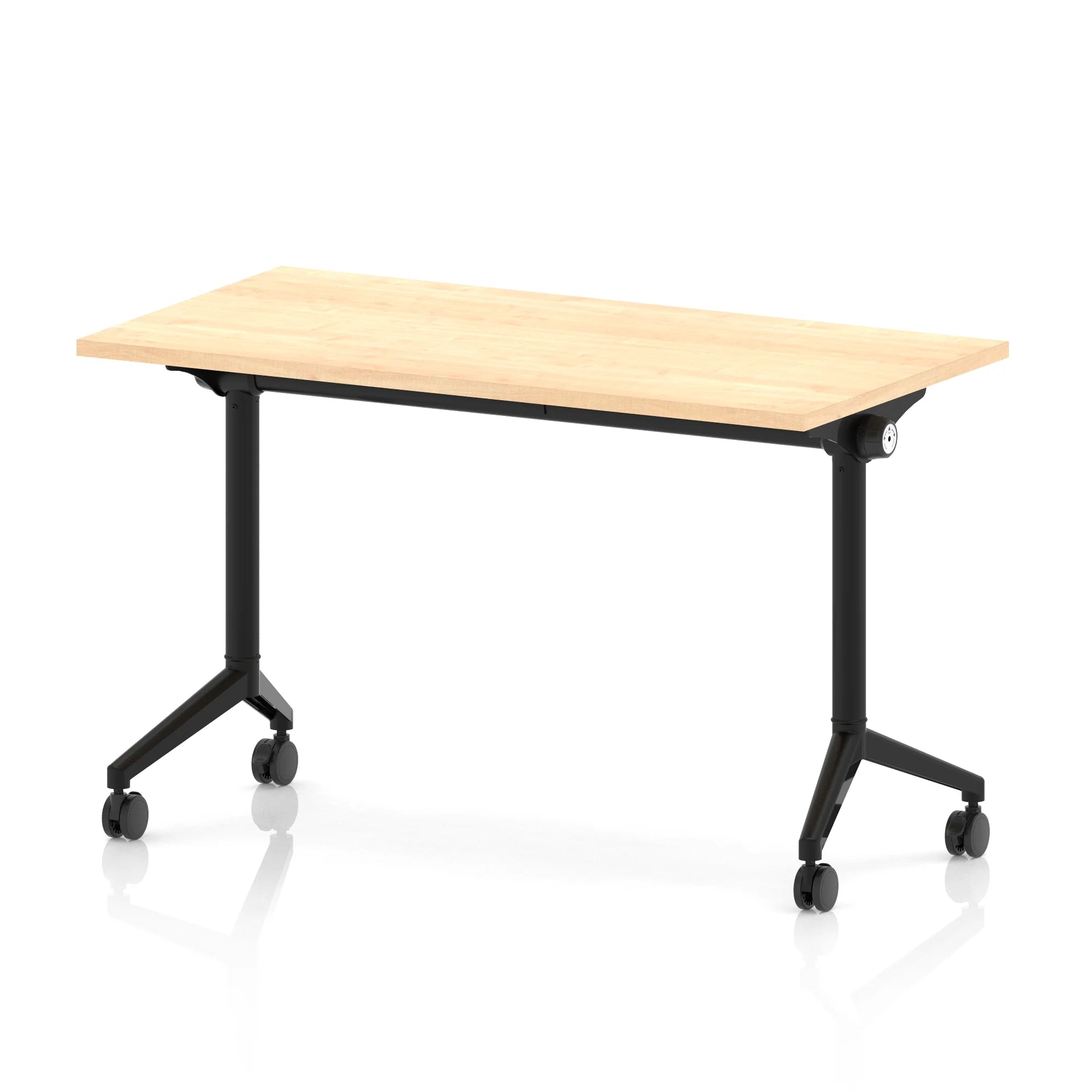 Impulse Plus Slimline Flip Top Rectangular Table - Maple– NWOF