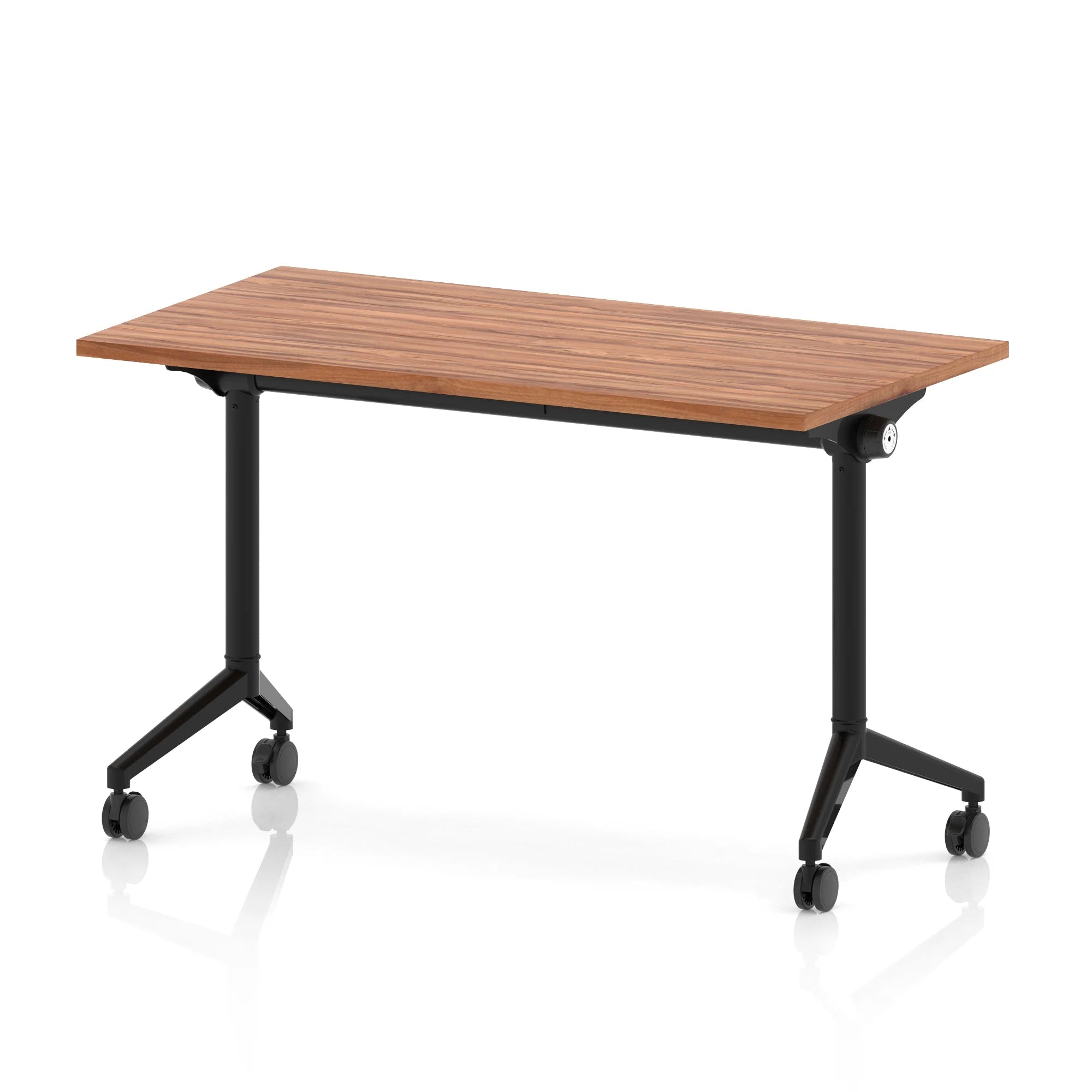 Impulse Plus Slimline Flip Top Rectangular Table - Walnut– NWOF