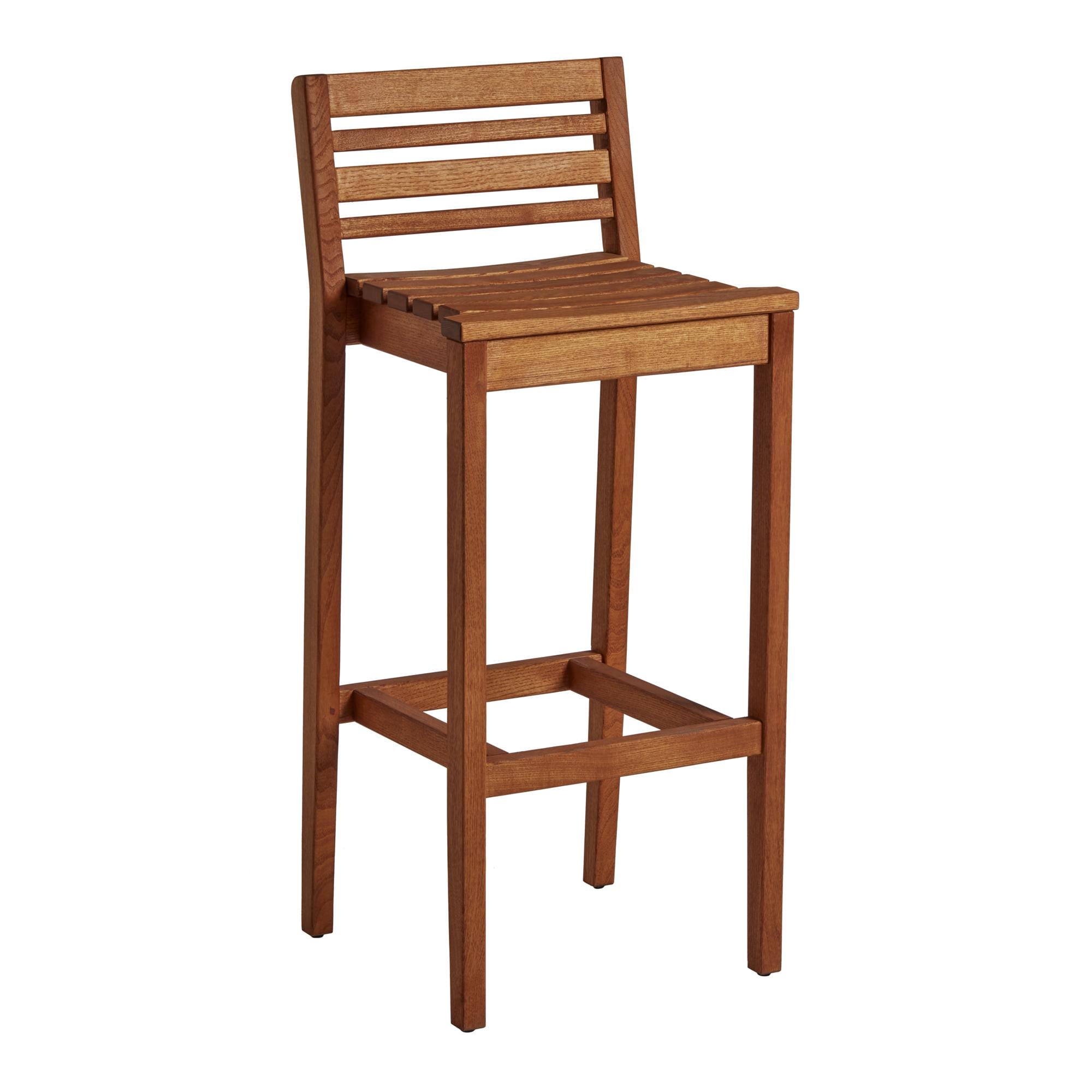 More Robina Wood Bar Stool | NWOF