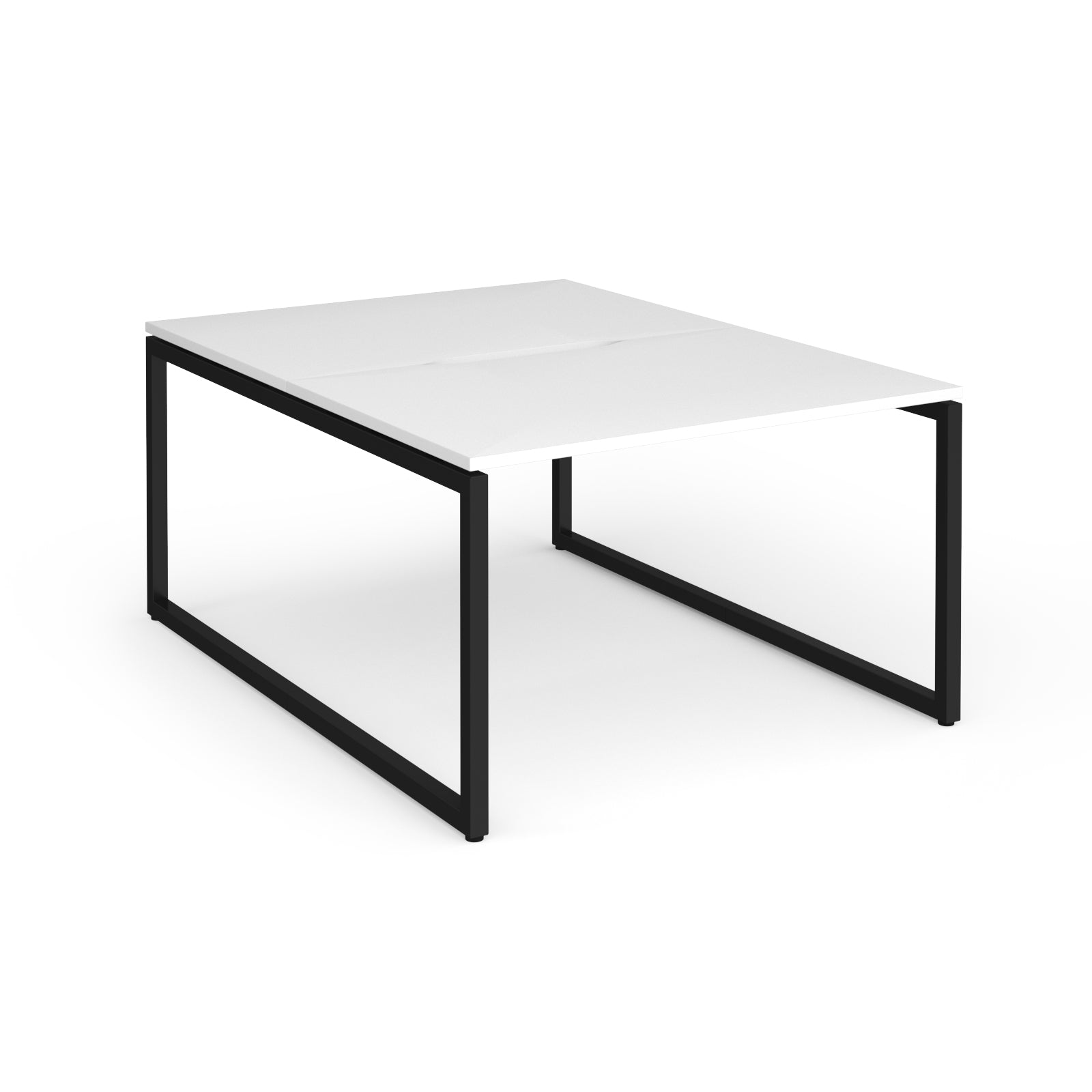 Connex Plus O Frame Back To Back Desk - White– NWOF
