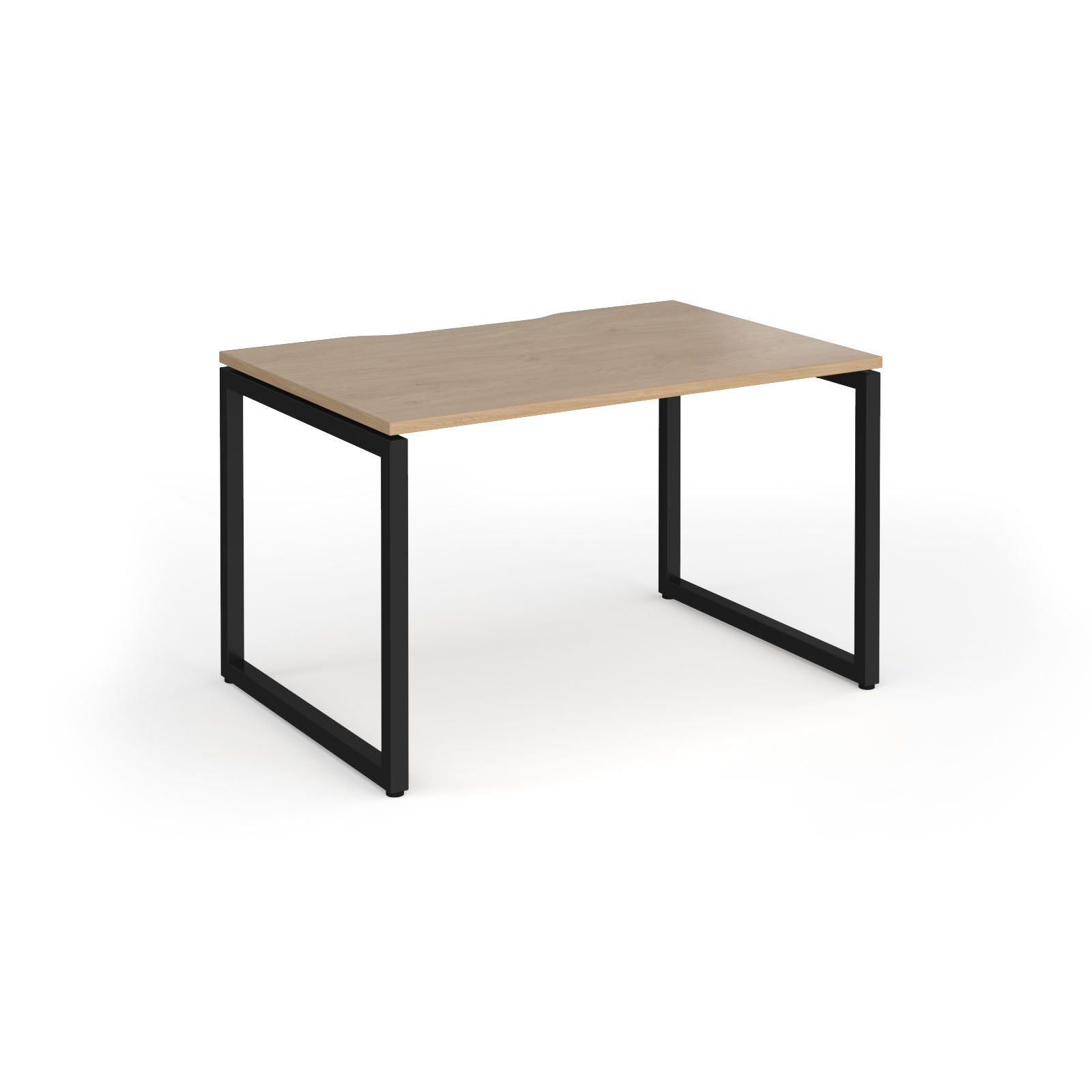Connex Plus O Frame Single Desk - Kendal Oak– NWOF