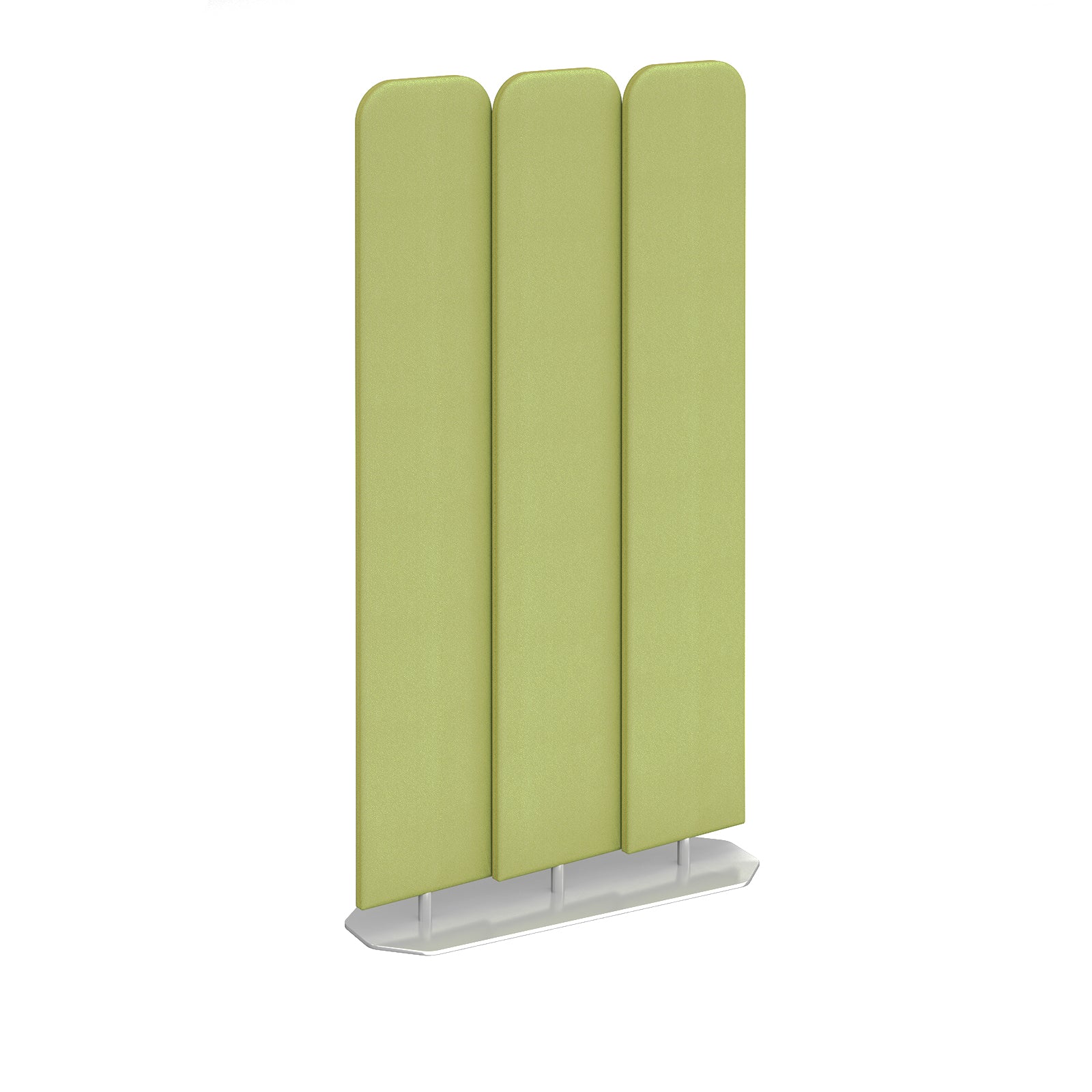 Piano Keys Acoustic Screen With Silver Base And 3 Rotating Panels - MT ...